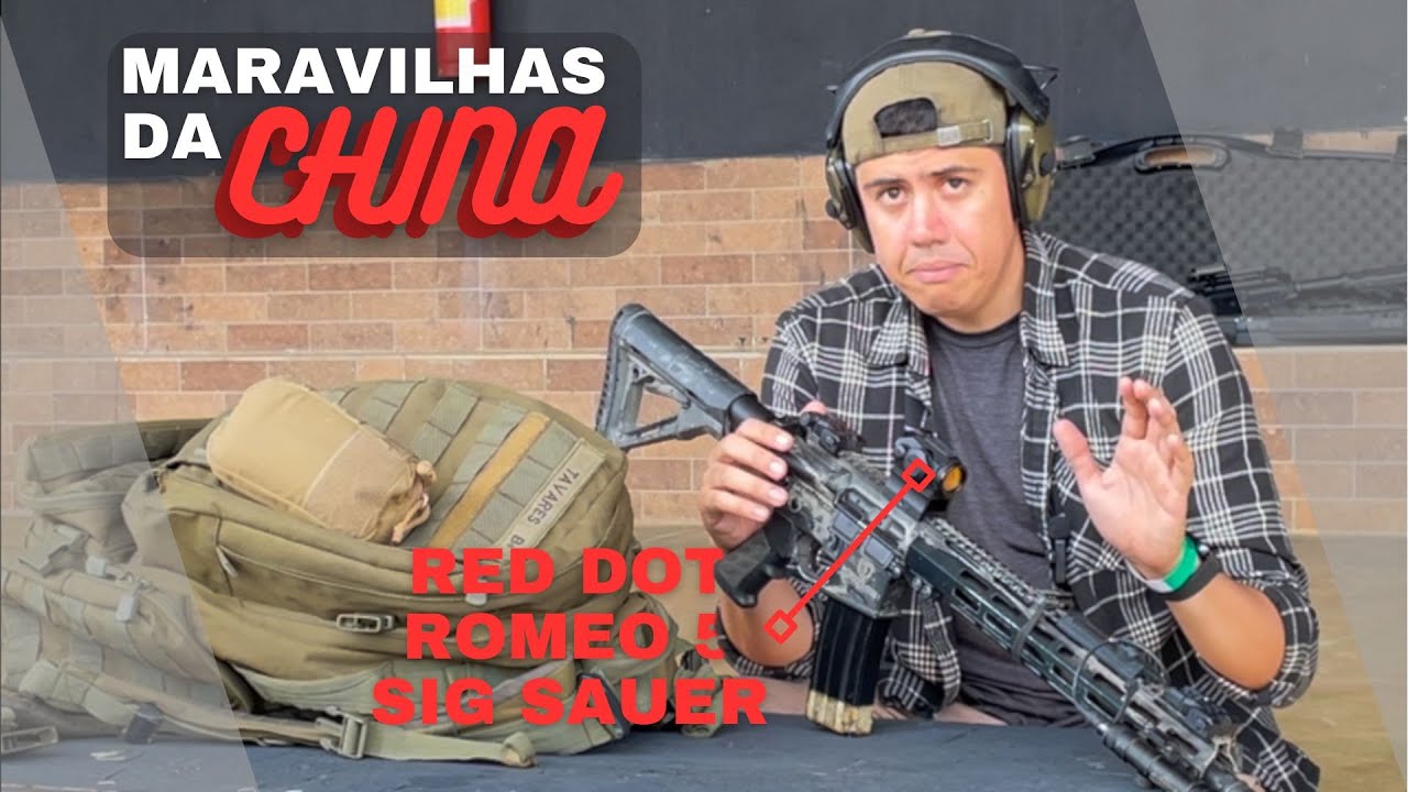 Maravilhas da china - Red Dot Romeo 5 Sig Sauer chinês - YouTube