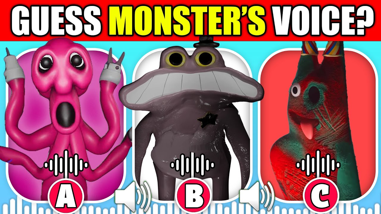 Guess The Monster's Voice! | Garten of Banban 7 | Syringeon, Dead ...