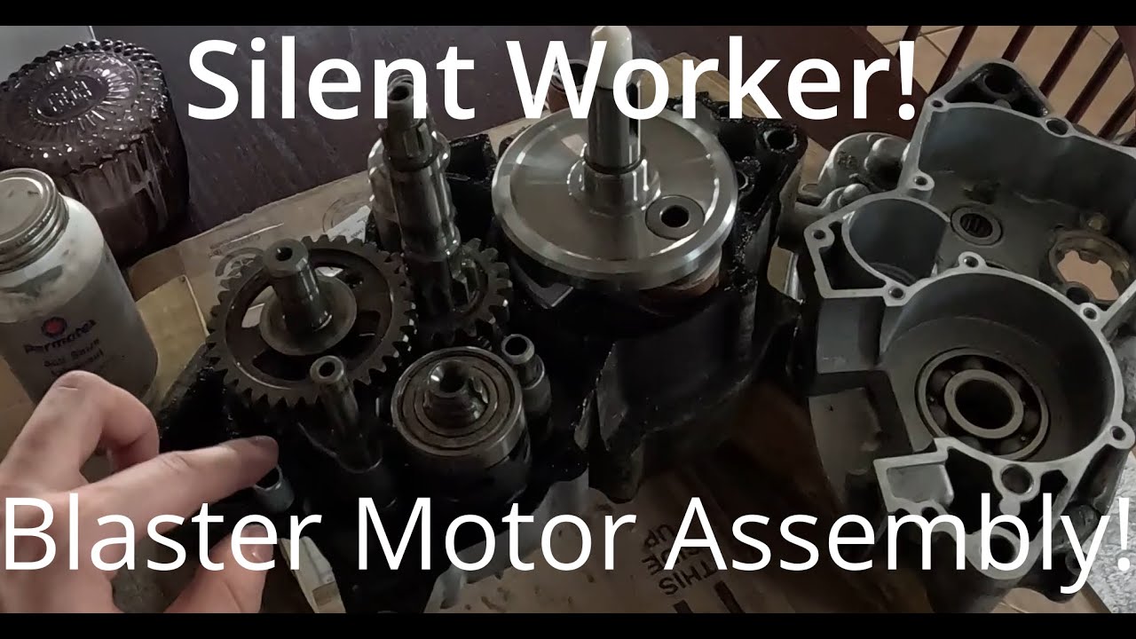 Assembling Yamaha Blaster Motor! Will It Explode On First Start? - YouTube