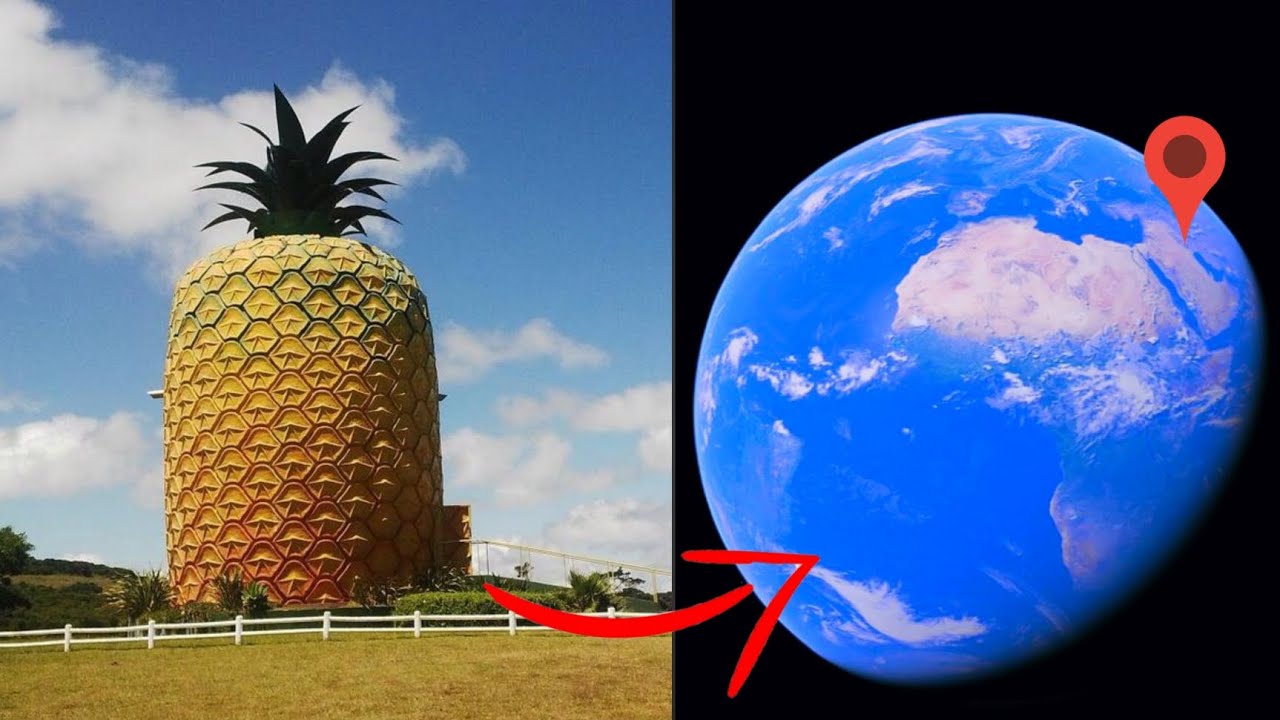 Giant Pineapple 🍍 Found on Google Earth! 🤯😰 - YouTube