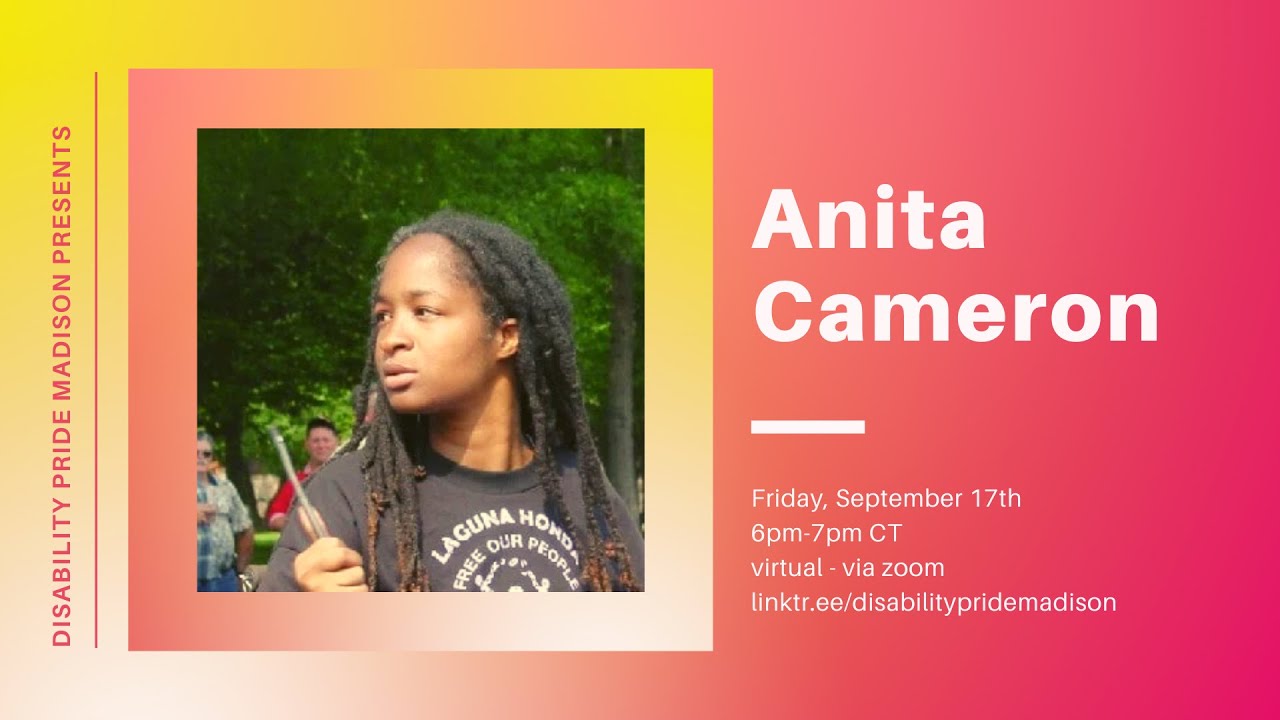 Disability Pride Madison presents: Anita Cameron! - YouTube