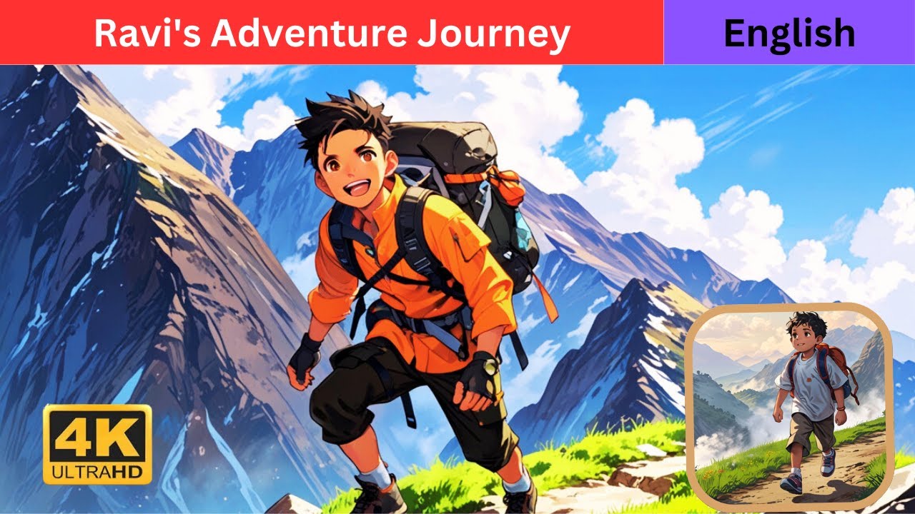 English Short Story | Ravi's Adventure Journey | #bedtimestories # ...