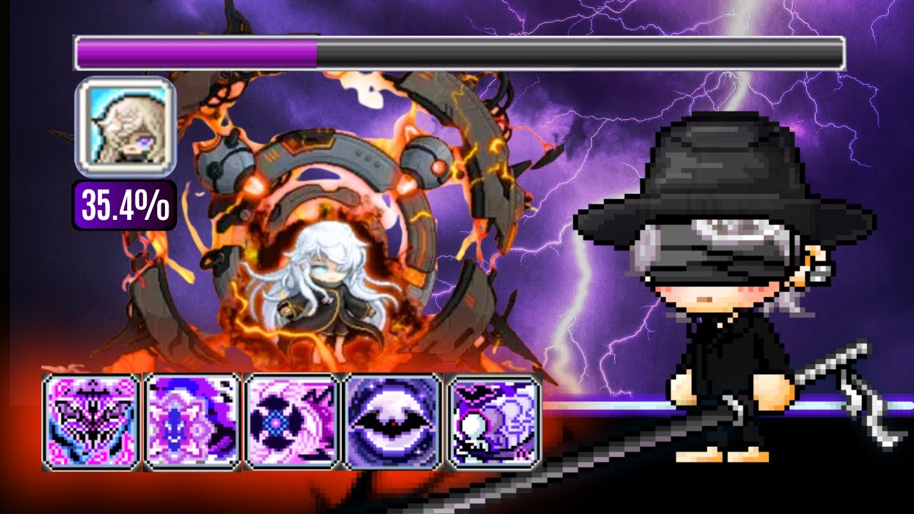 Night Walker - Hard Lotus (25M CP) | Maplestory - YouTube