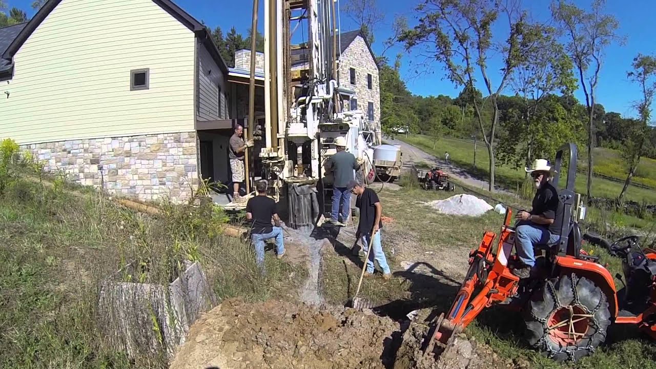 CM Services Geothermal Bore Field Installation - YouTube