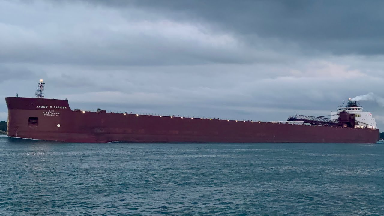Thousand Foot Freighter James R. Barker - YouTube