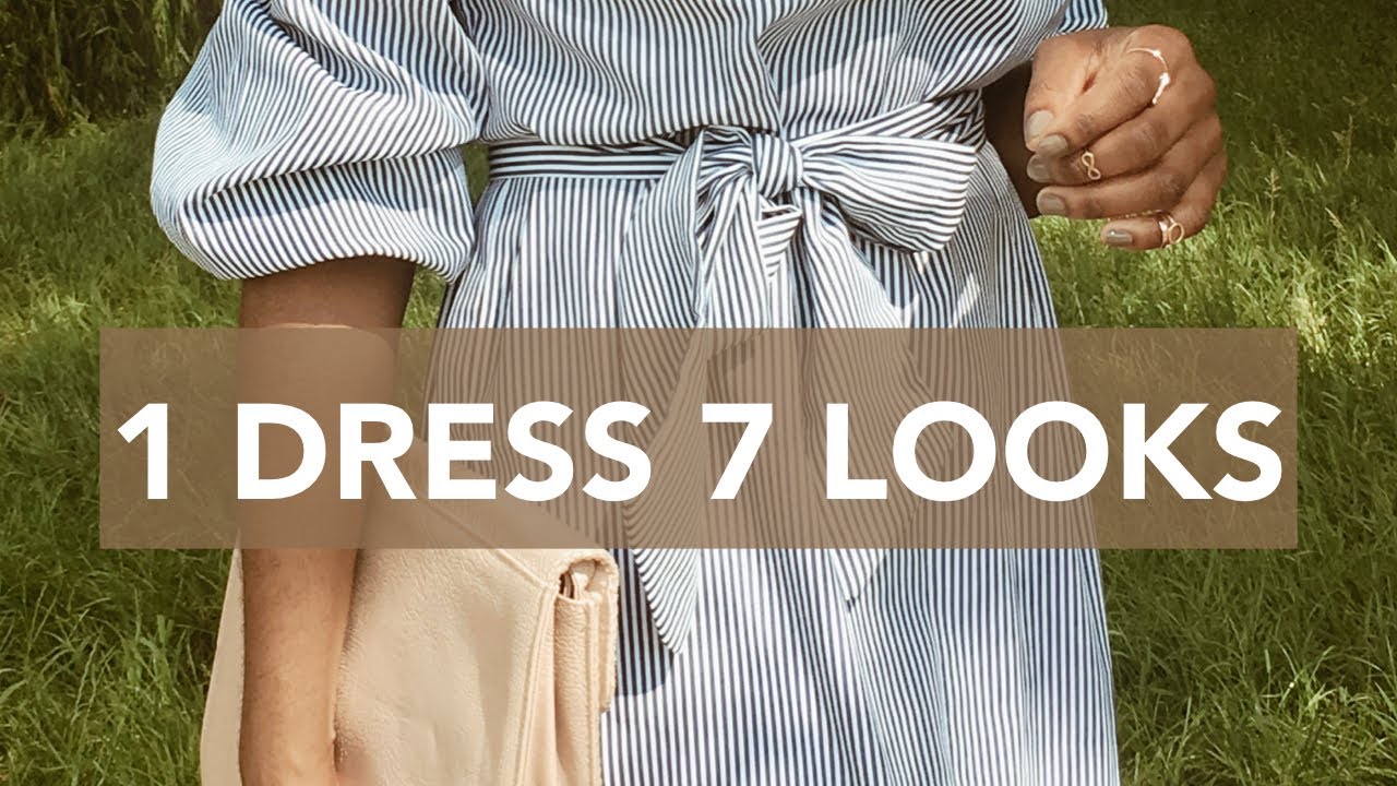 1 Maxi Dress Styled 7 Ways | Set Apart Style | Modest Fashion - YouTube