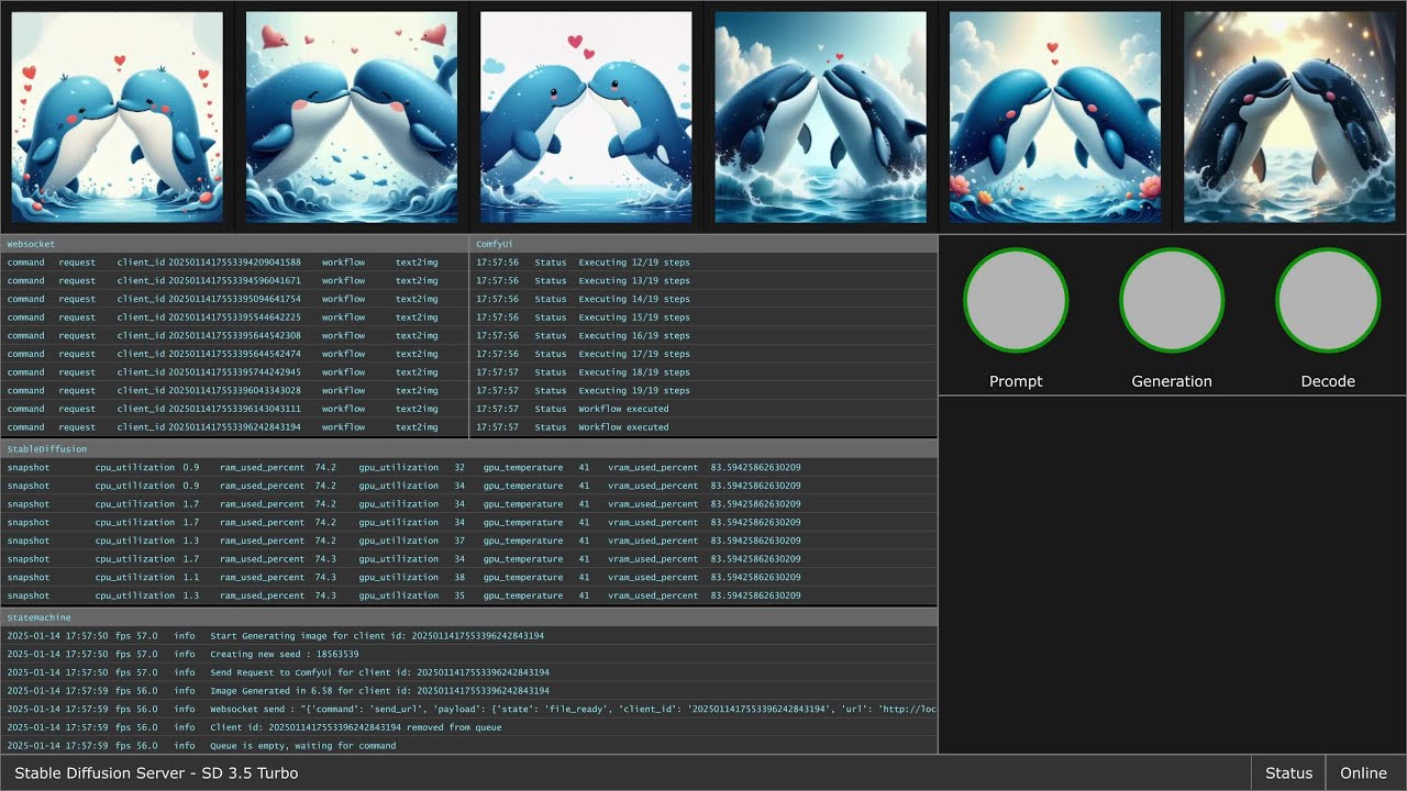 1ere version du Serveur Local Stable Diffusion sur Touchdesigner ! Il ...
