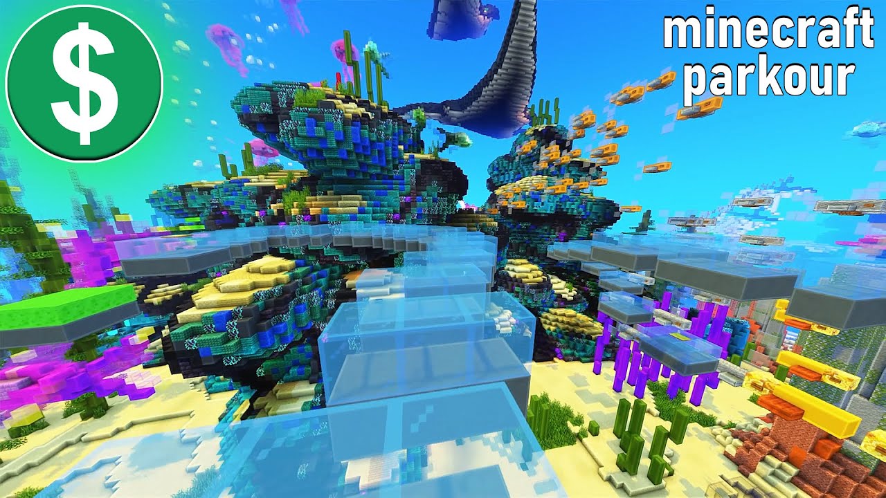 Minecraft Parkour Gameplay No Copyright Youtube