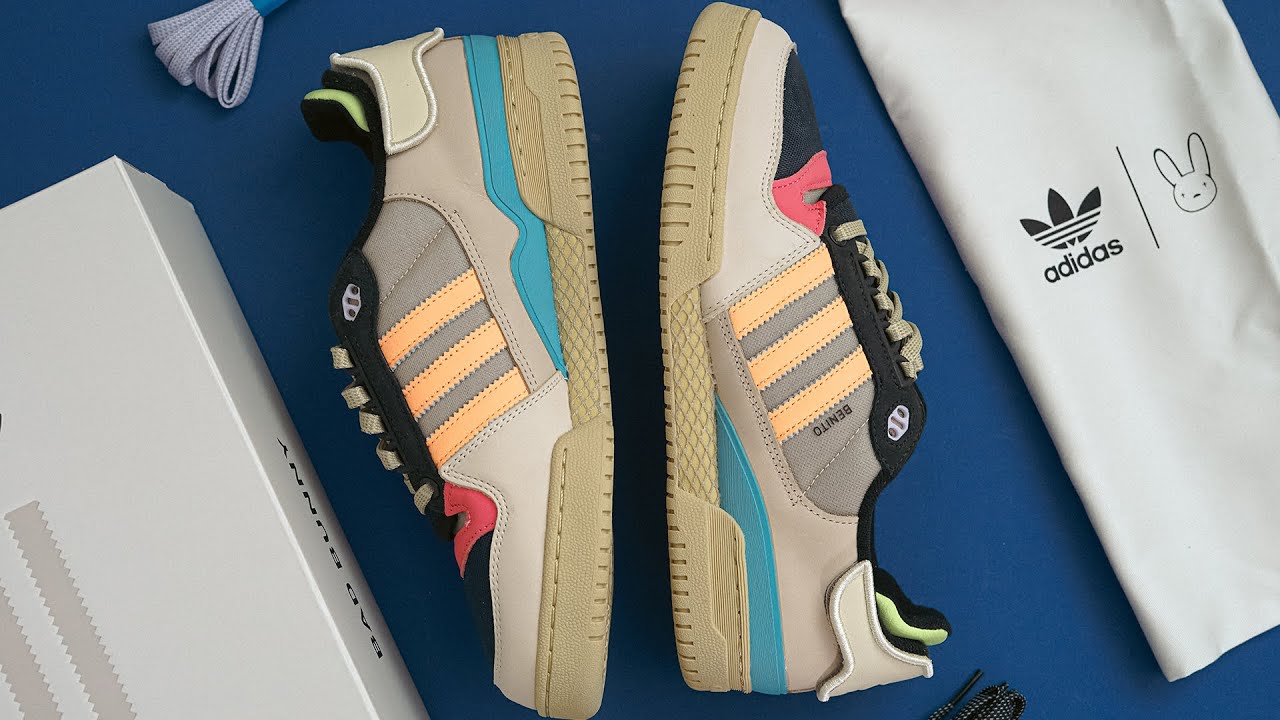 Bad Bunny x Adidas Forum Powerphase "Benito" (Unboxing) - YouTube