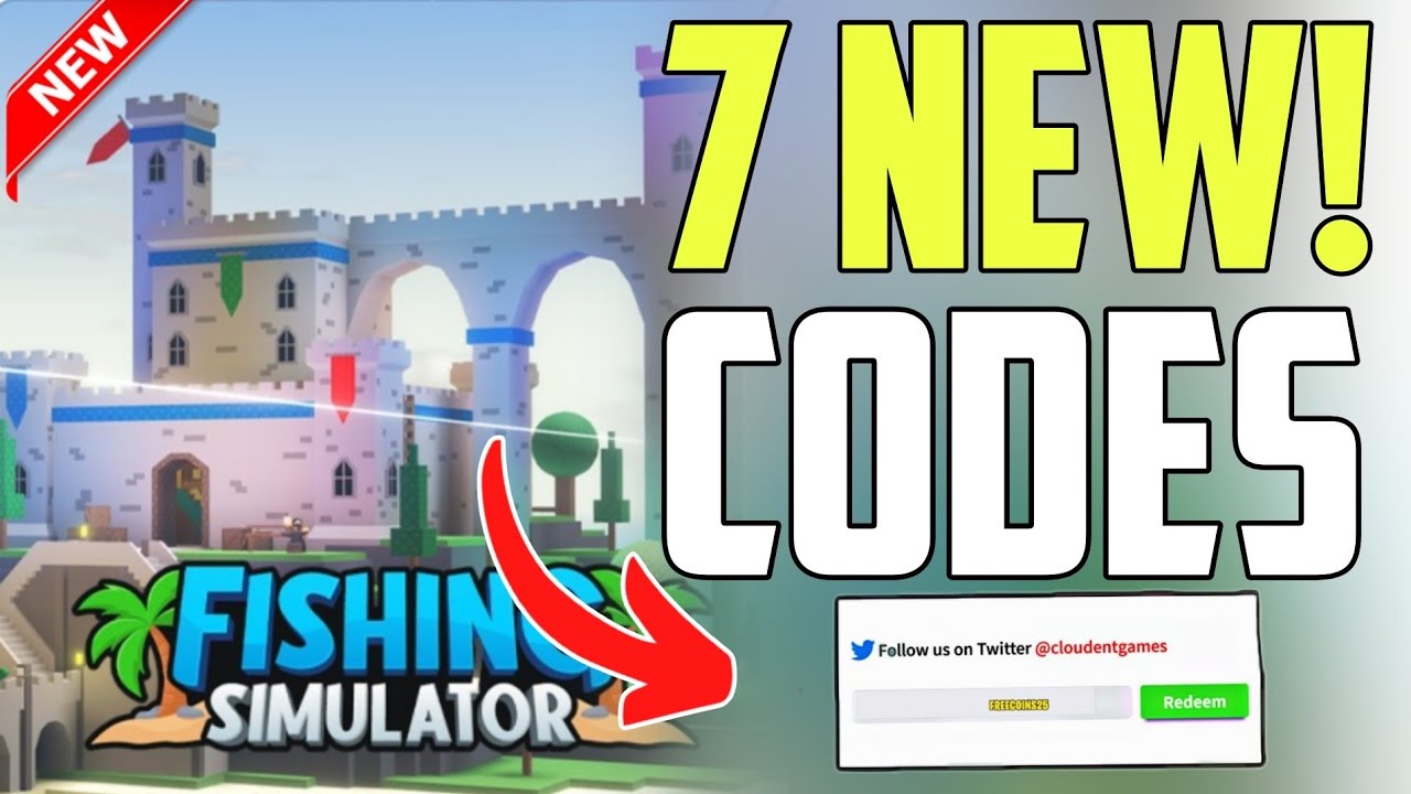 ⚠️NEW!! CODES⚠️ALL WORKING CODES FOR FISHING SIMULATOR IN JULY 2025 ...