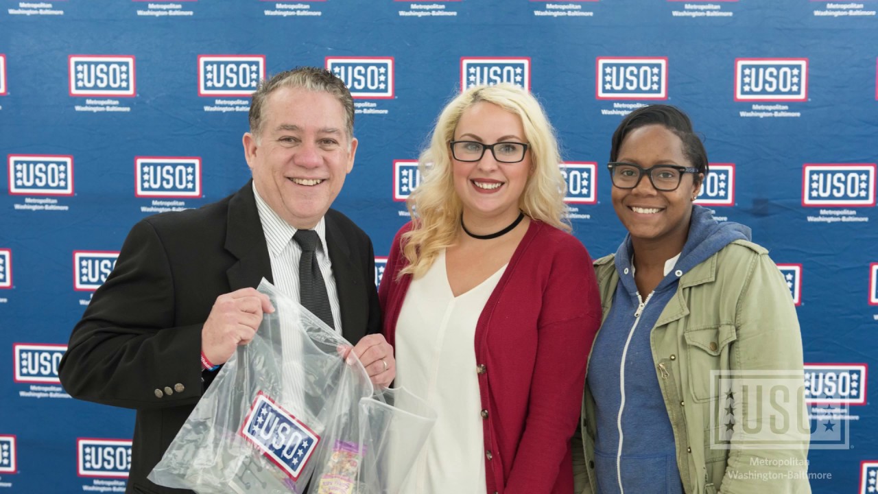 USO-Metro Corporate Partners Pack 1,000 Care Packages at at BWI Airport ...