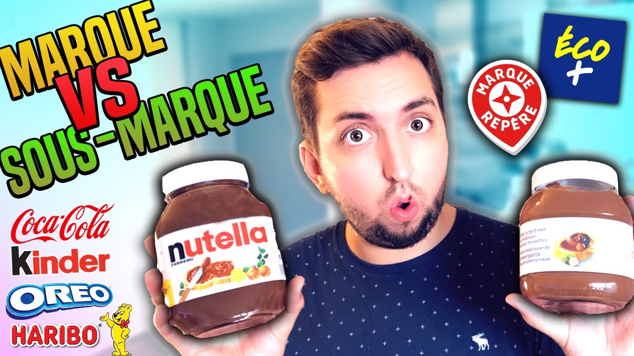 Challenge MARQUE vs SOUS MARQUE - Qui sera le meilleur ? - YouTube