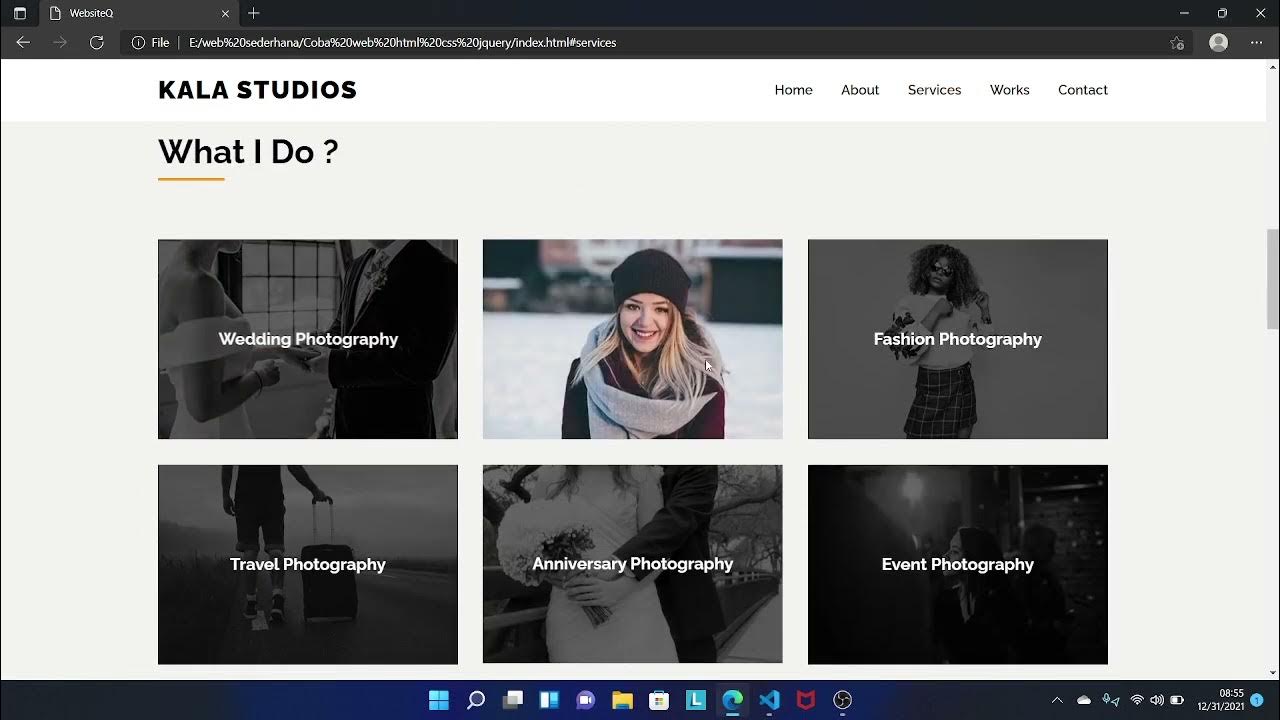 Membuat Website sederhana (html,css,jvscript,jquery) - YouTube