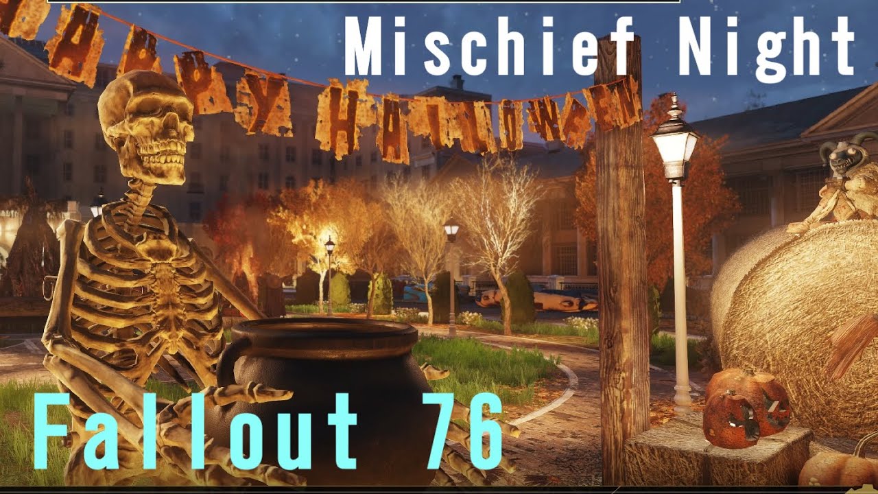 Fallout 76 Mischief Night ハロウィン 亜妃Aki フォールアウト76🎃 - YouTube