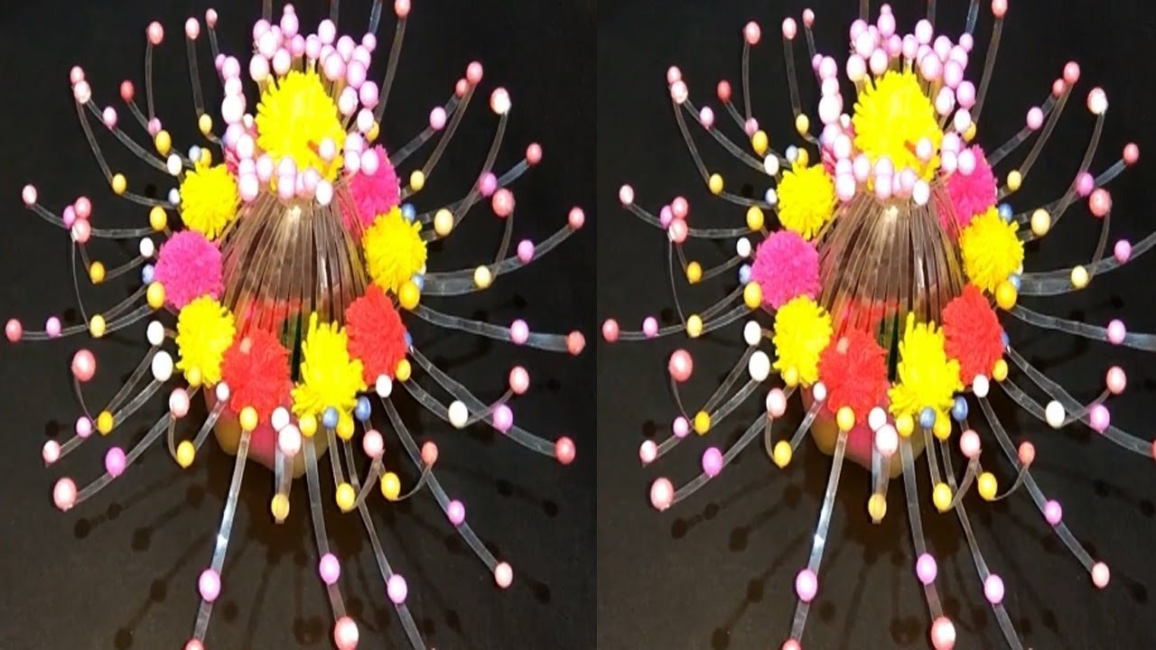 गुलदस्ता /DIY - New Design Old Cloth Guldasta /Guldasta Banane Ka ...