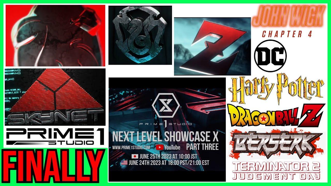 NEW Prime 1 Studio Next Level Showcase X Part Three Announcement MY ...