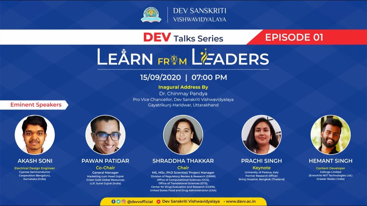 Dev Talk Series Learn From Leaders || Episode 01 - YouTube