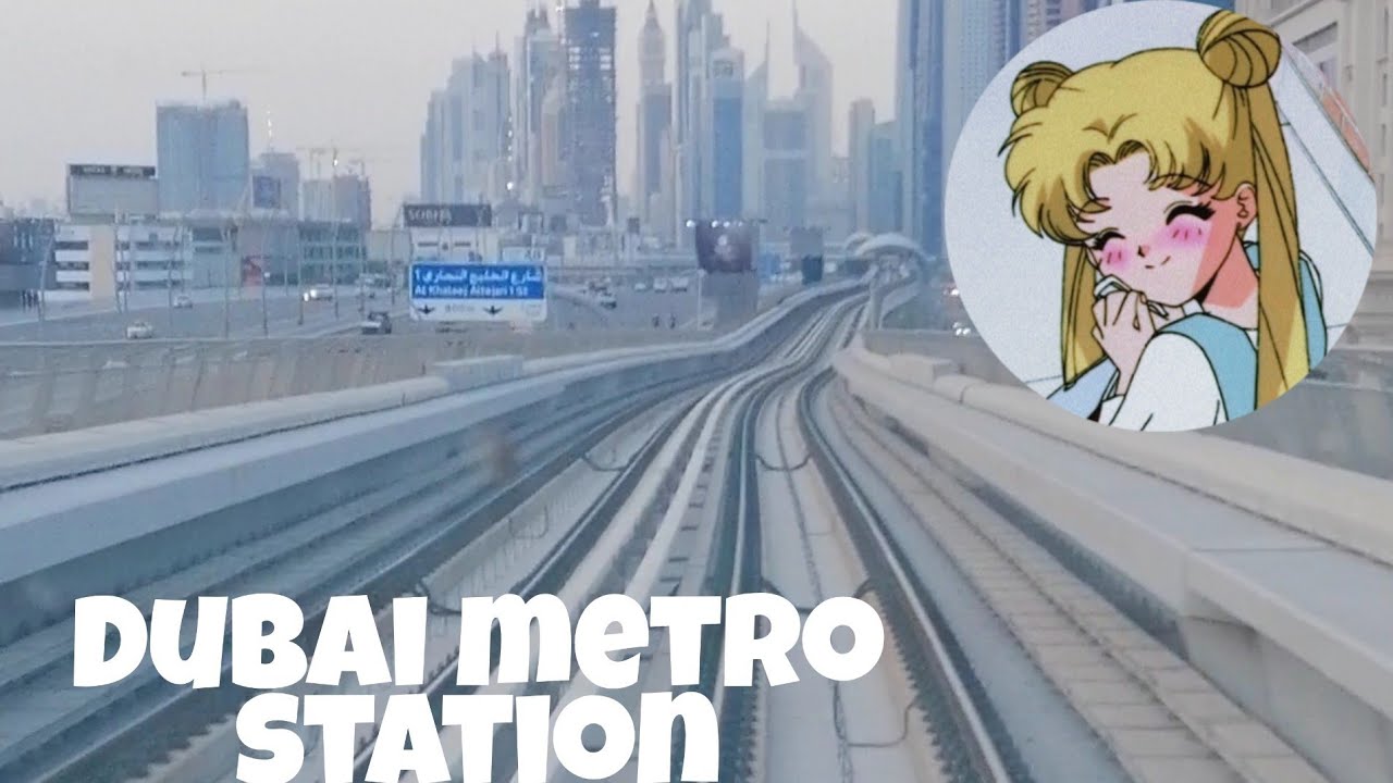 DUBAI METRO STATION. FROM DAMAC PROPERTIES TO ADCB STATION - YouTube