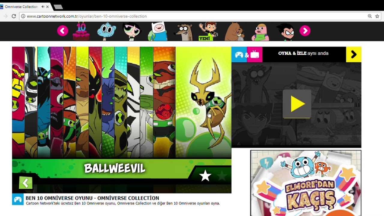 Omniverse Collection Ben 10 Omniverse - YouTube