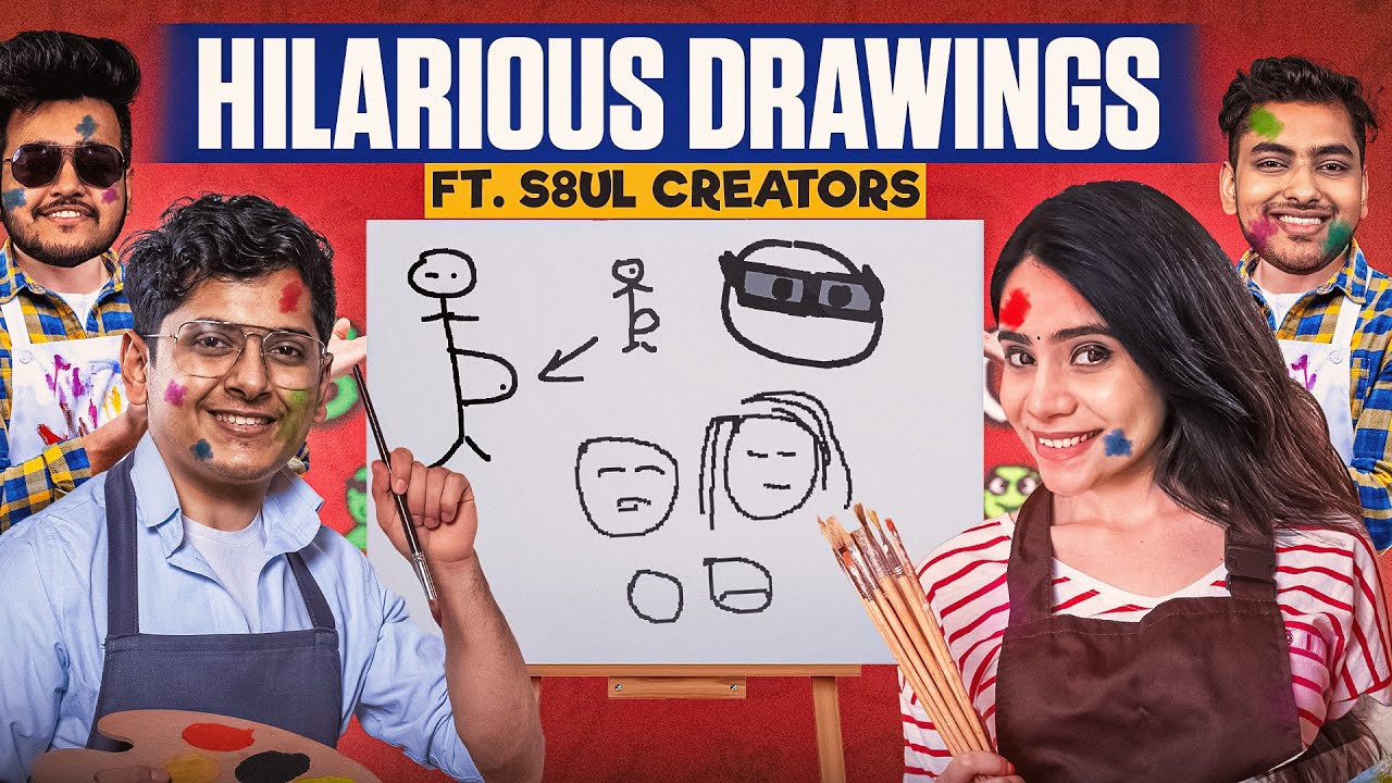 Hilarious Drawings that will Make Your Eyes Bleed 😭🎨 - YouTube