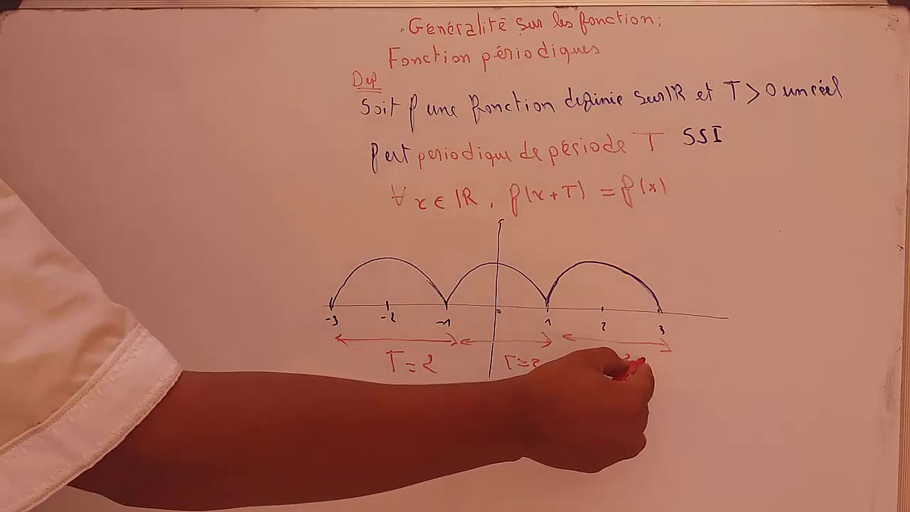 Ep #02 Généralités sur les fonctions _Fonctions périodiques _1ere bac ...