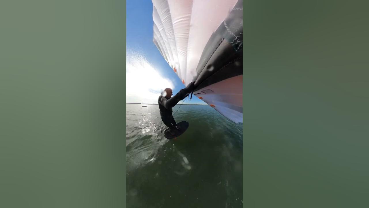 Light wind speed Wing-Foiling - YouTube