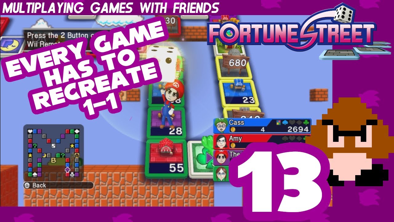 Mario's Defining Character Trait: The Letter M. Let's Play Fortune ...