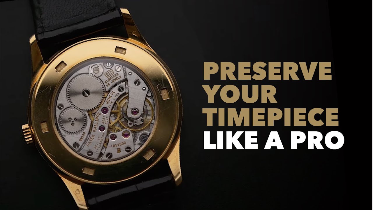 How to service your Vintage Watch - YouTube