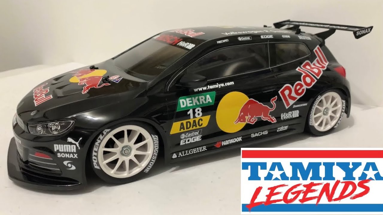 Tamiya VW Scirocco GT RedBull Edition… - YouTube