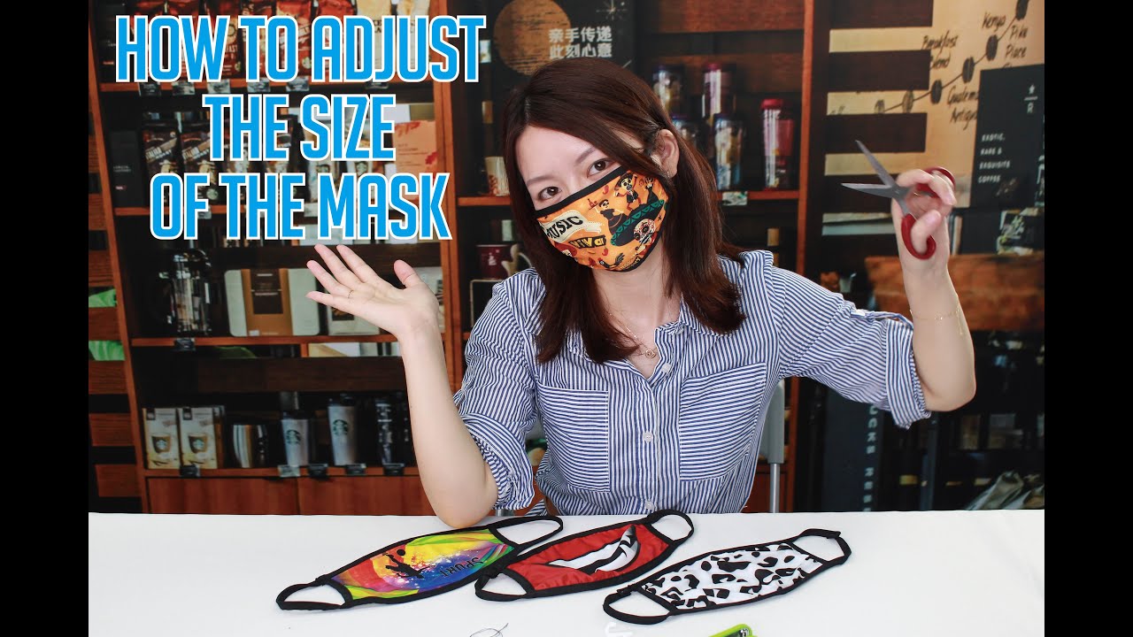 Four ways to adjust the size of the mask! - YouTube