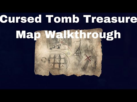 Cursed Tomb Treasure Map Easy Walkthrough - Hogwarts Legacy - YouTube