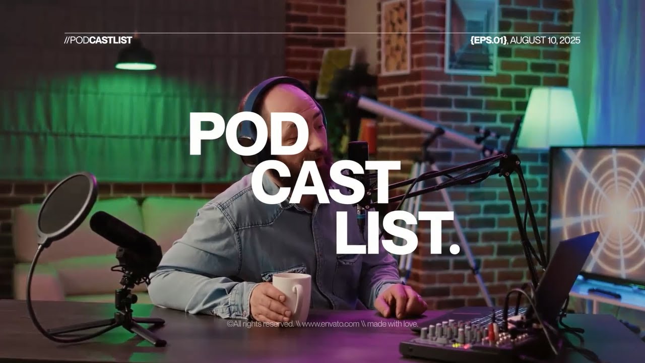 Dynamic Podcast Intro Video - After Effects Template - YouTube