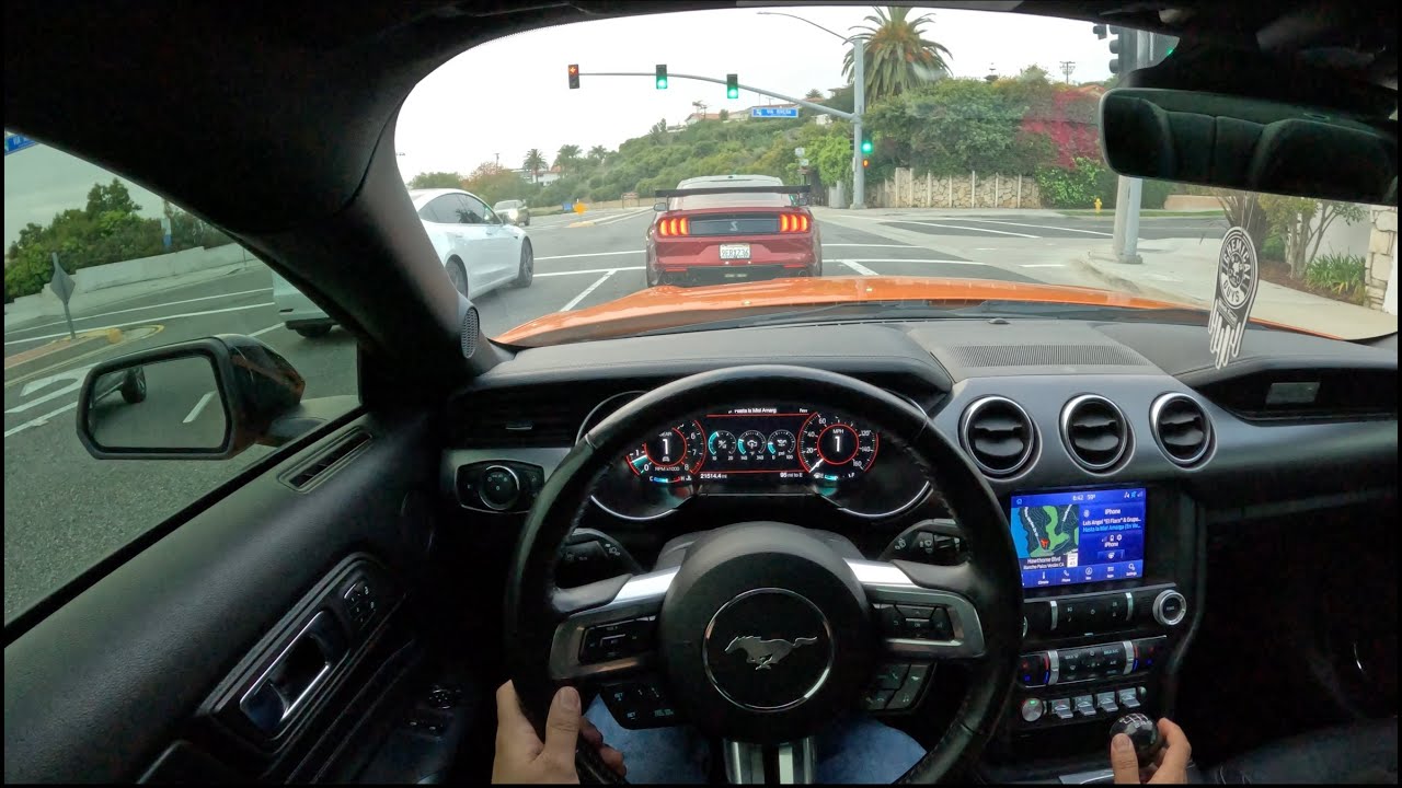 Mustang GT Manual POV drive (GOPRO 12 BLACK) - YouTube