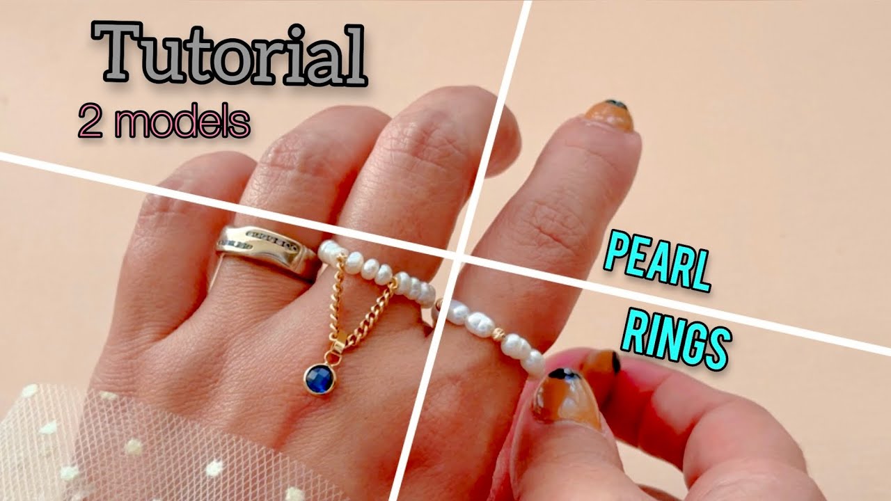 Unveiling the Secrets: Mastering DIY 2 moles pearl ring Making - YouTube