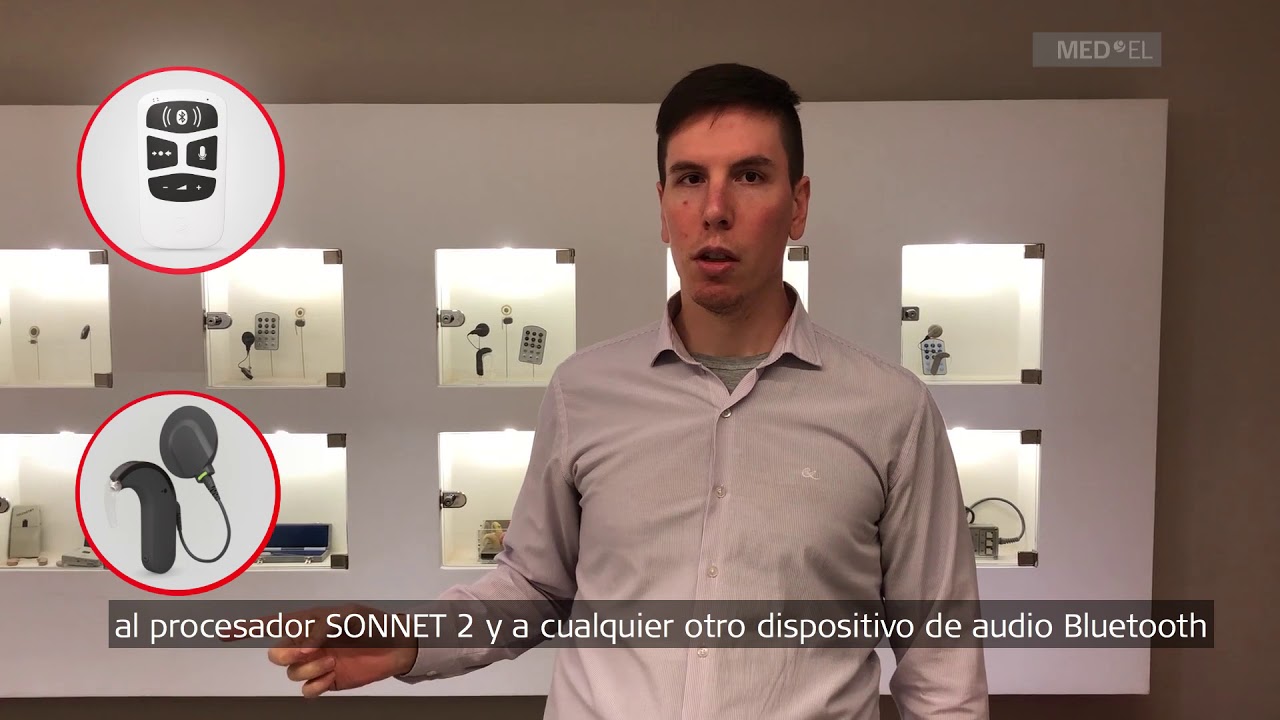 Desde MED-EL: Conectividad del Procesador de Audio SONNET 2 - YouTube