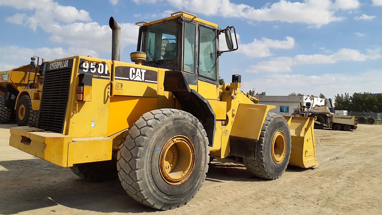 1994 Caterpillar 950F2 Wheel Loader - YouTube