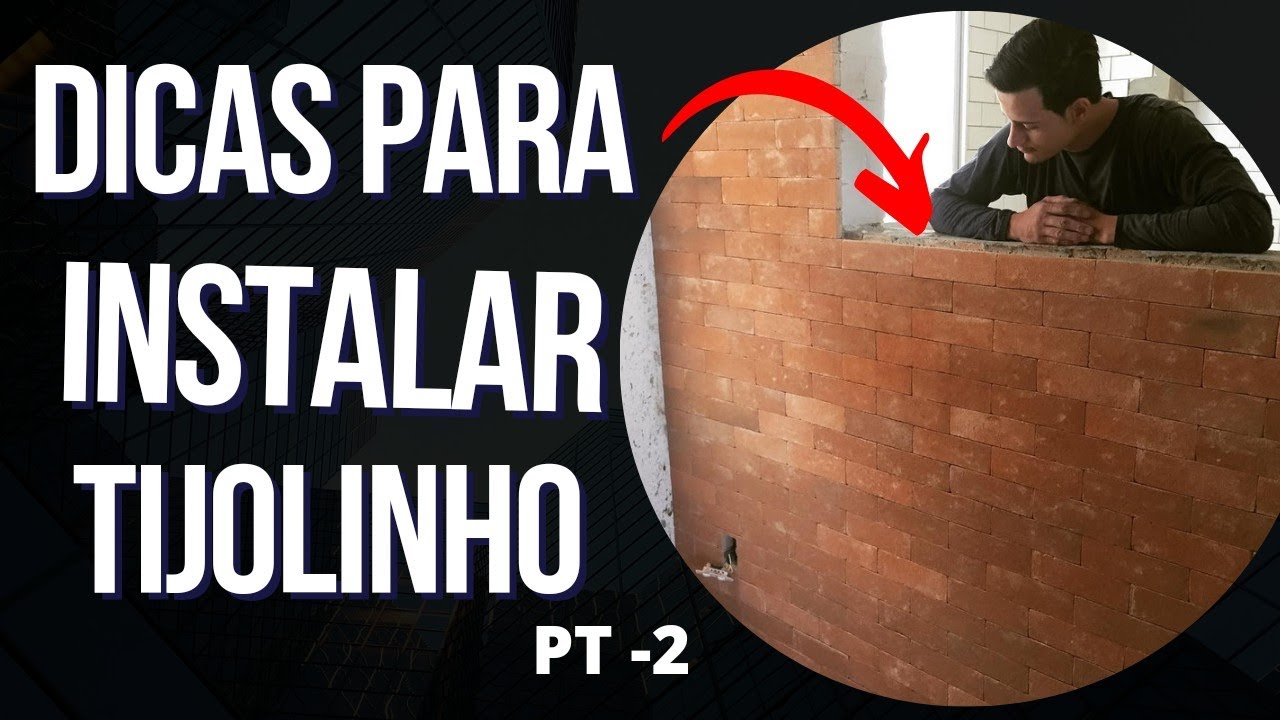 APRENDA A INSTALAR TIJOLINHO JUNTA SECA,PARTE 2 ! PASSO A PASSO ...