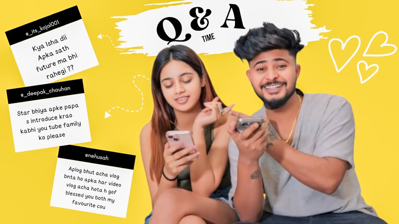 FUTURE NHI HAI HUMARA SATH ME 😰 | Q\A EP - 4 | STAR AND ISHA VLOG - YouTube