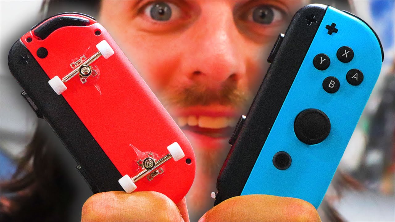 HOW TO MAKE A DIY FINGERBOARD FROM A NINTENDO SWITCH THE EASIEST WAY ...