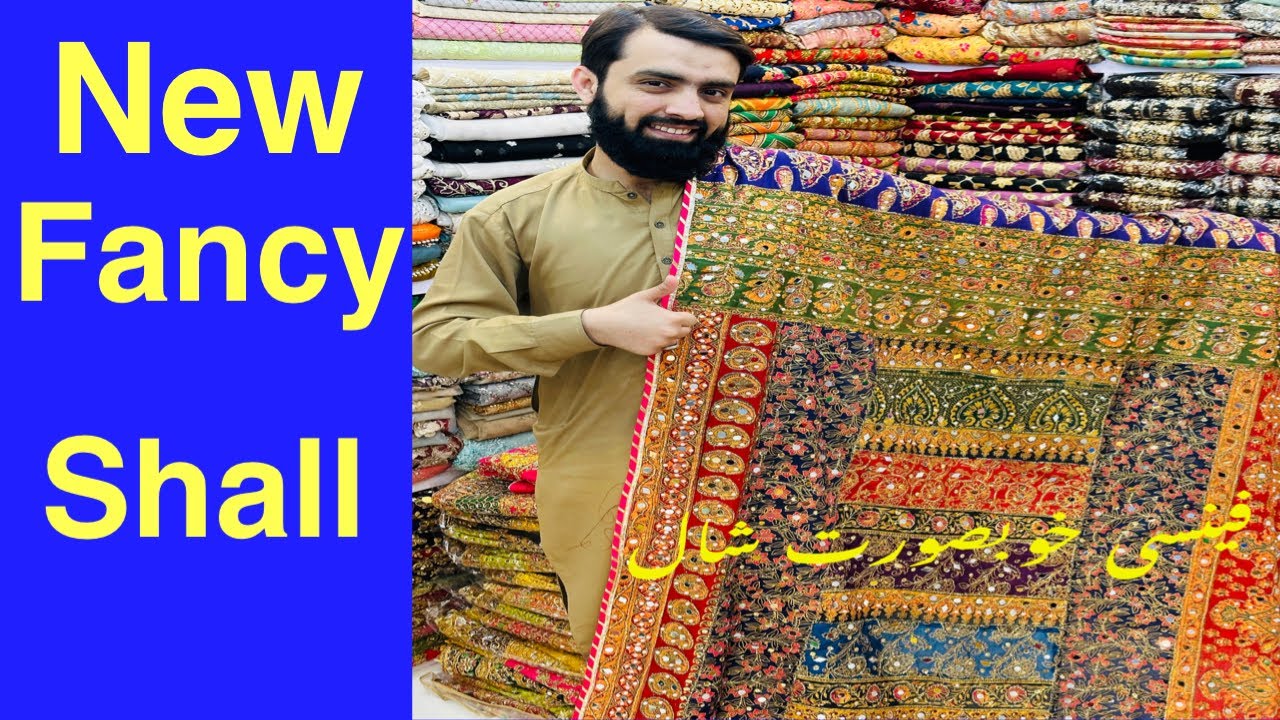 Top class Pakistani fancy Shall👗Beautiful mirror work Shall/Block print ...