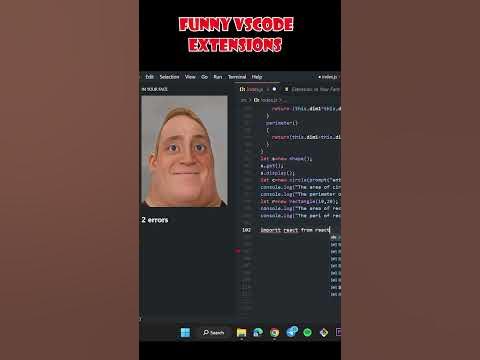 Funny Vscode Extensions (Part 1) - YouTube