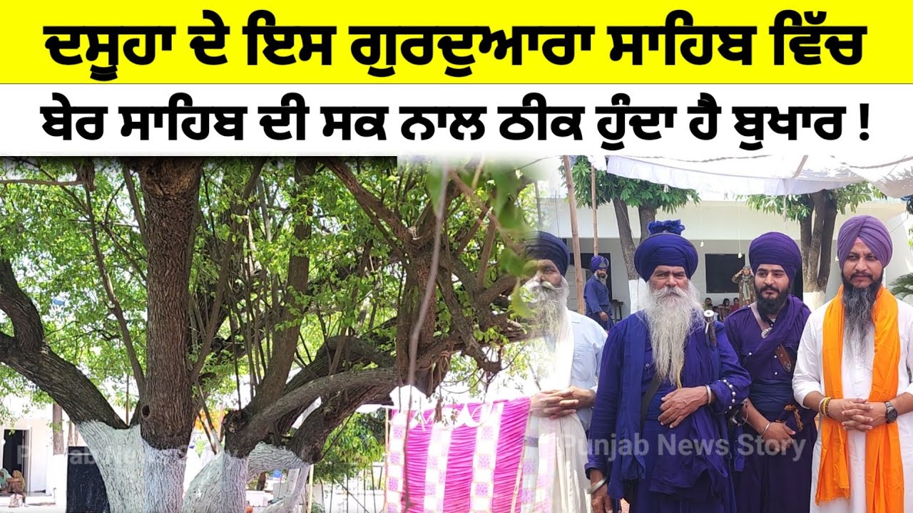 Gurdwara Damdama Sahib Unchi Bassi history | ਇਸ ਗੁਰਦੁਆਰਾ ਸਾਹਿਬ ਵਿੱਚ ਬੇਰ ...