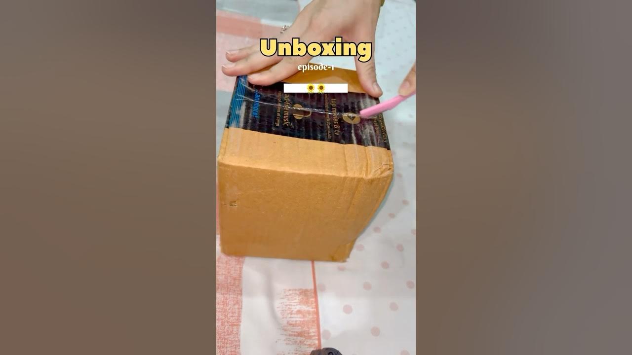 Unboxing episode 1 #swetastyle7 #shorts #youtubeshorts #unboxingshorts - YouTube