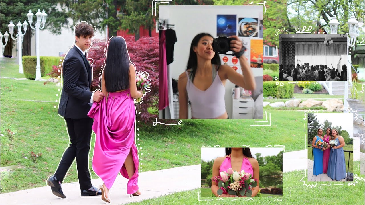 SENIOR PROM || GRWM & VLOG - YouTube
