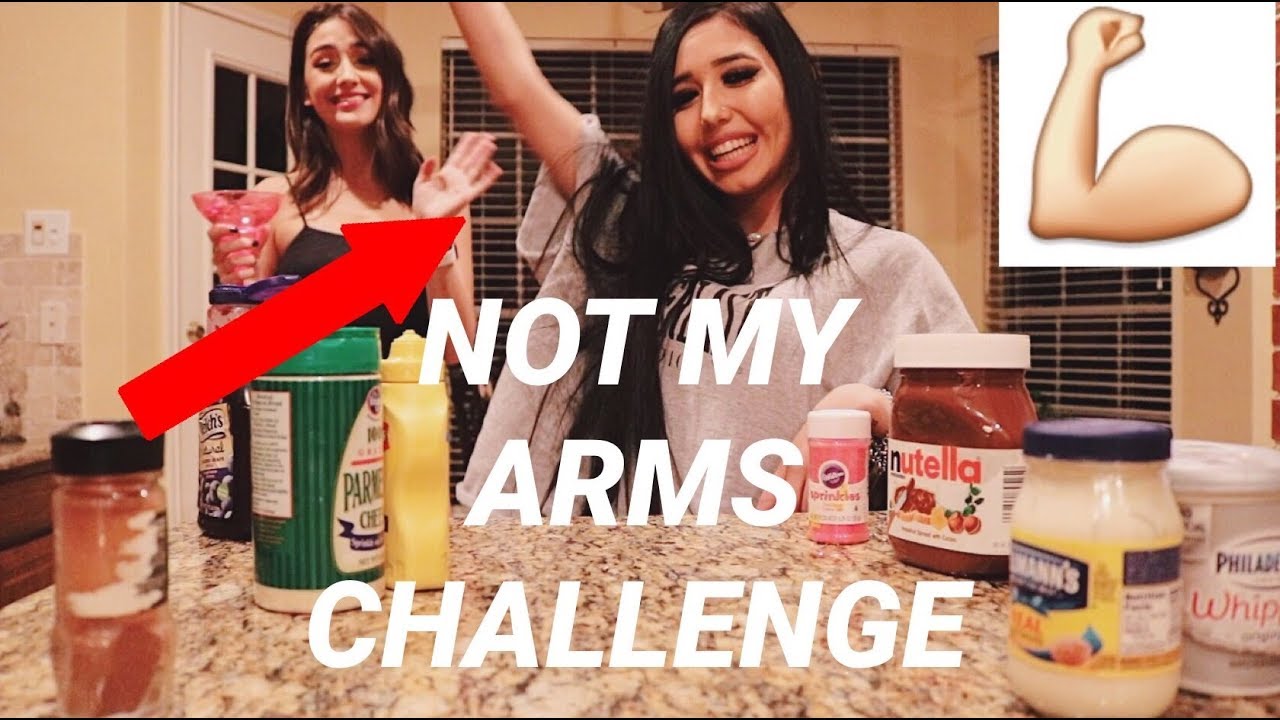 NOT MY ARMS CHALLENGE!!! - YouTube