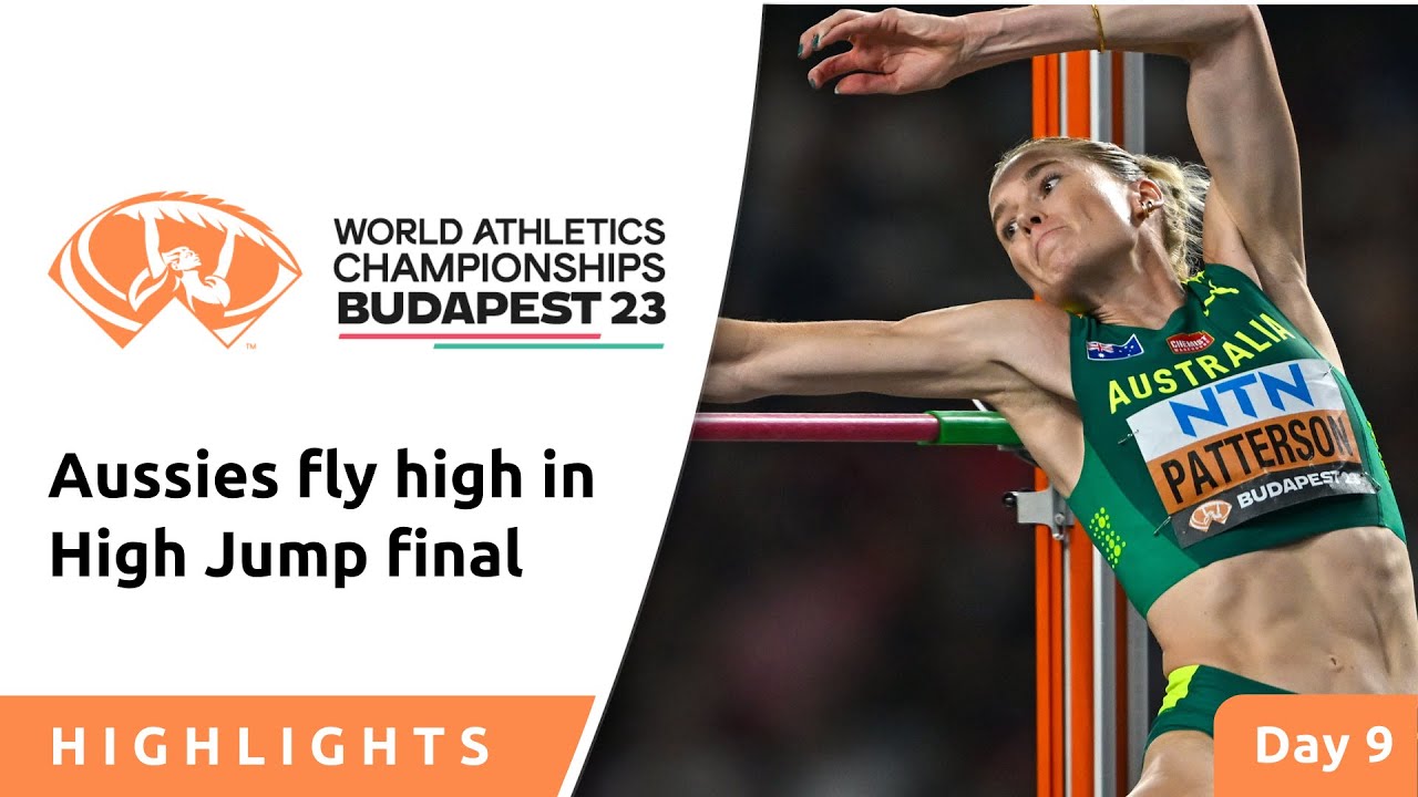 Aussies fly high in women's high jump final - YouTube