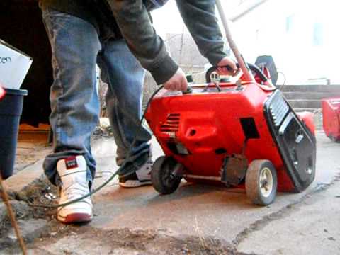 gilson st320 snow blower - YouTube