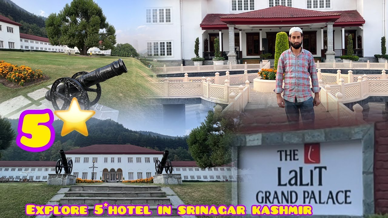 Explore 5* hotel in srinagar the Lalit grand palace - YouTube