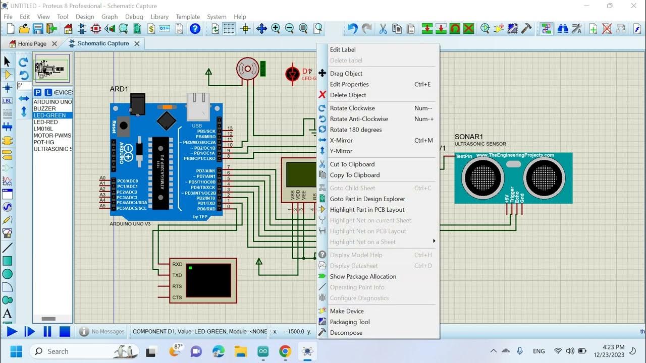 Arduino Based Automatic Smart Dustbin System with Ultrasonic Sensor ...