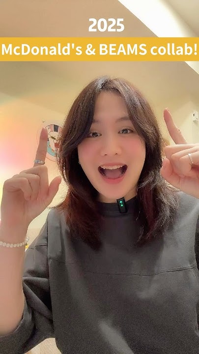 Are you ready for McDonald’s Japan & BEAMS 2025 Collab? 🍔🍟 準備好迎接麥當勞日本 x BEAMS 2025 聯名福袋了嗎？ - YouTube